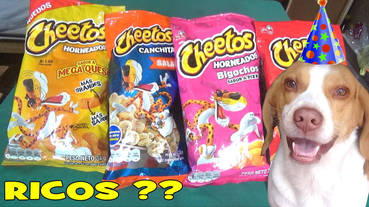 LOS NUEVOS «CHEETOS» de MEGA QUESO / BIGOCHOS / CANCHITA / PICANTE ...