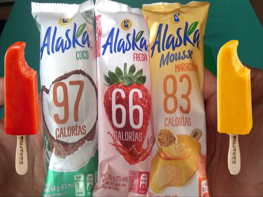 HELADOS «ALASKA» DONOFRIO – MARACUMANGO / FRESA / COCO – manu2pe