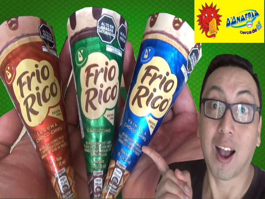 HELADOS «FRIO RICO» DONOFRIO – LUCUMA / VAINILLA / CAPUCCINO – ASMR ICE ...